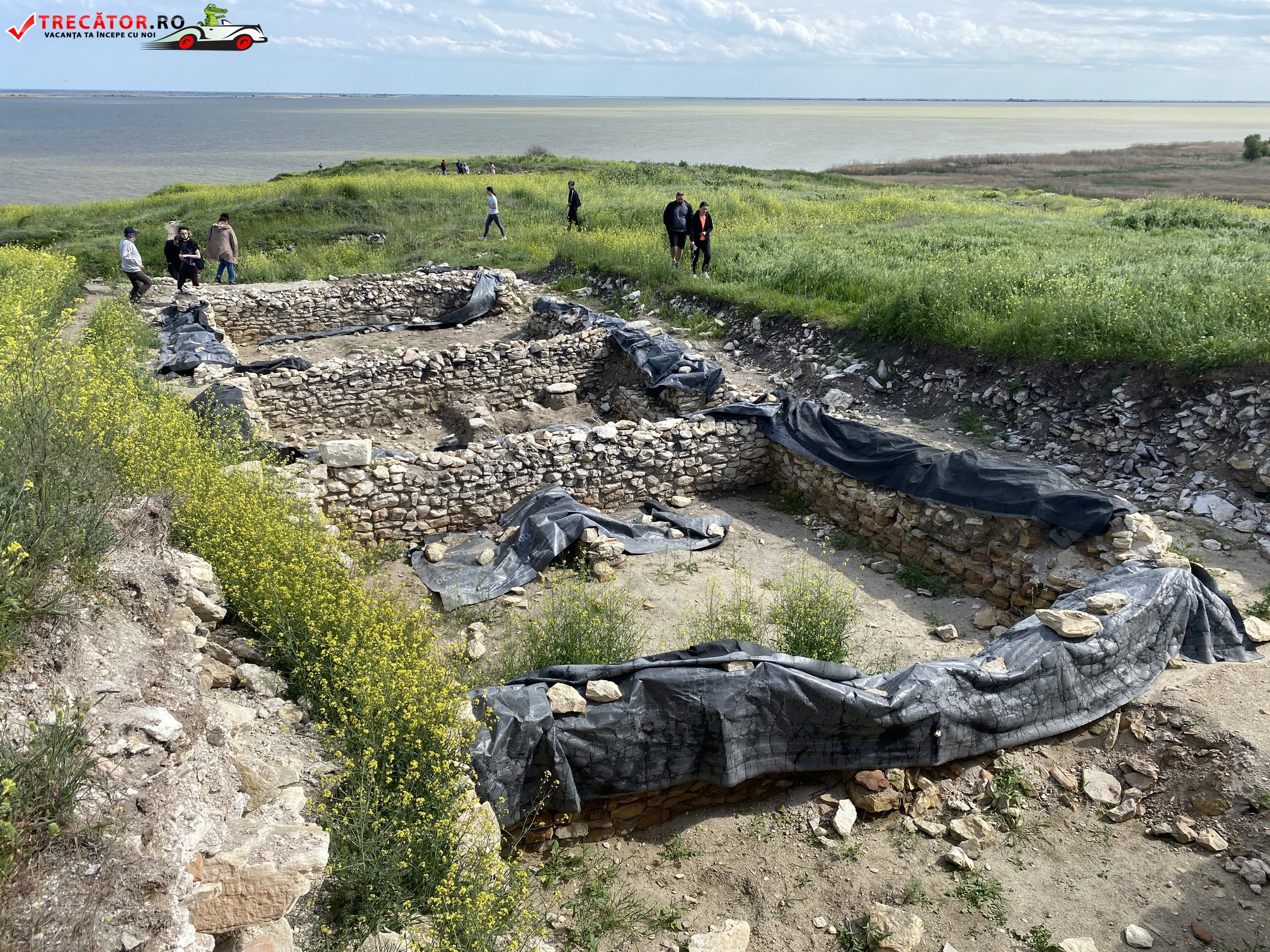 Cetatea Argamum de la Capul Dolosman, Tulcea, România – Obiective ...