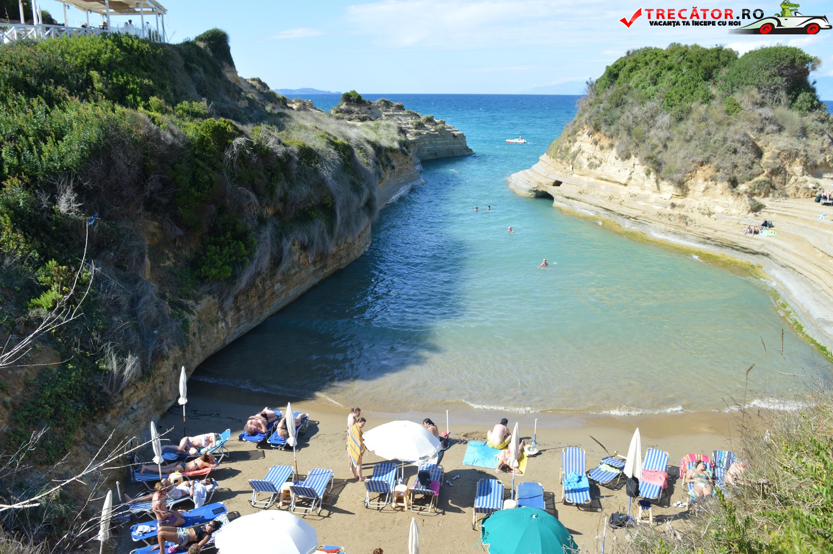 Canal d’amour, Sidari, Insula Corfu, Grecia – Obiective turistice de ...