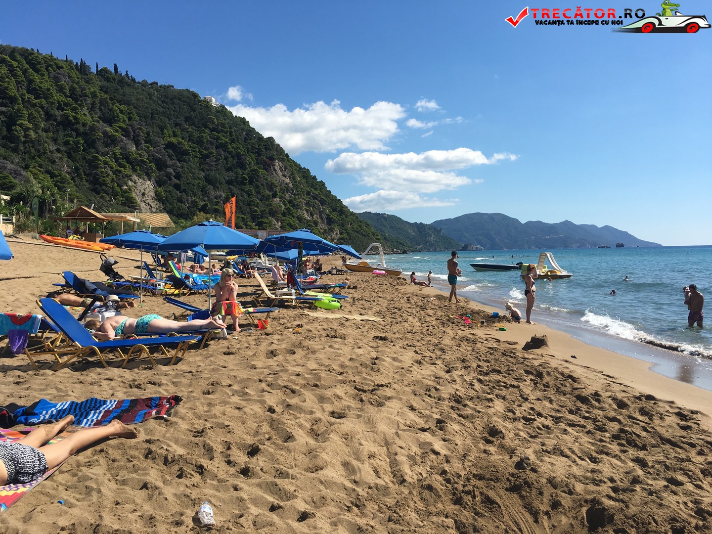 Plaja Glyfada, Corfu, Grecia – Obiective turistice de văzut și vizitat