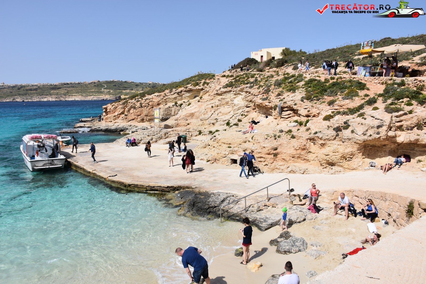 Laguna Albastră din Insula Comino, Malta – Obiective turistice de văzut ...