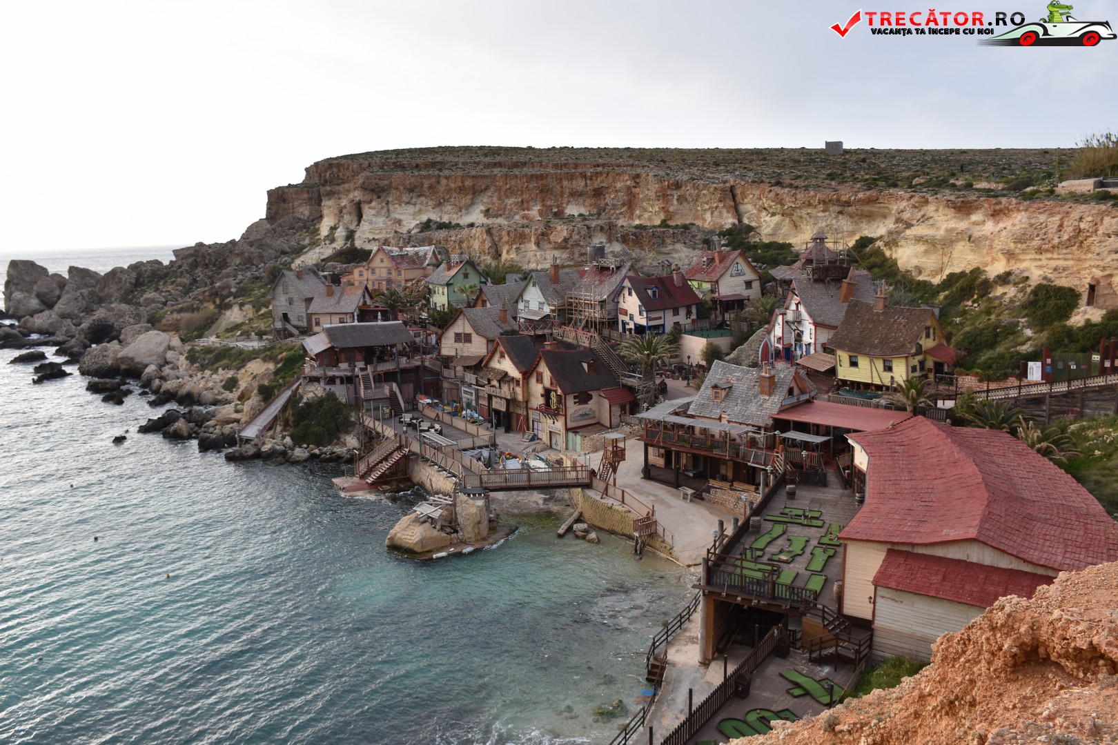 Satul lui Popeye Marinarul, Malta – Obiective turistice de văzut și vizitat