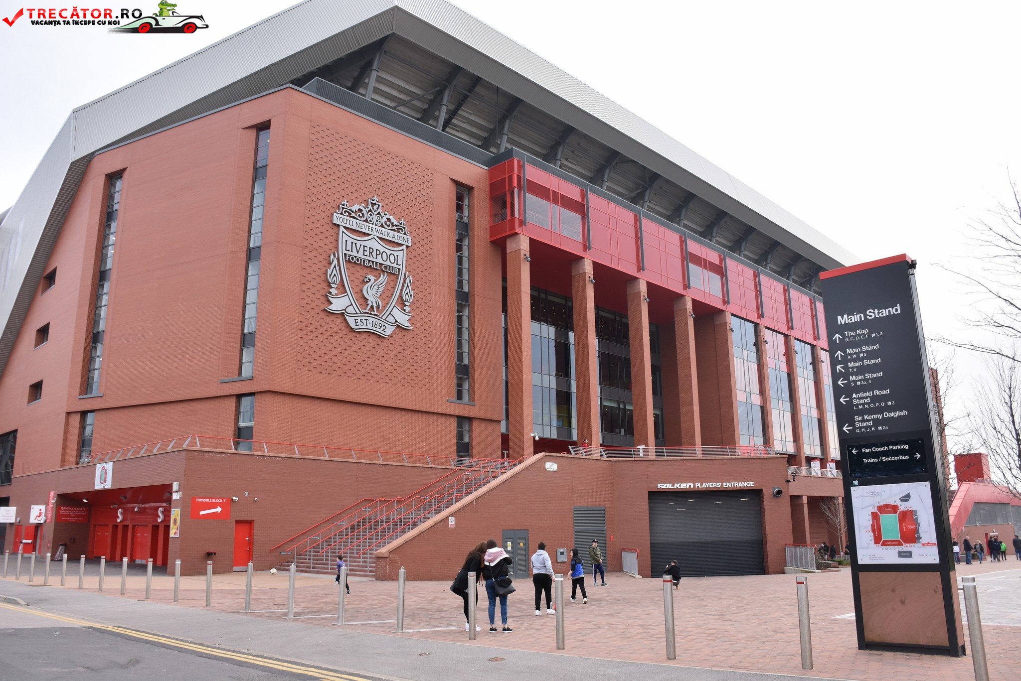 Stadionul Anfield din Liverpool, Anglia – Obiective turistice de văzut ...