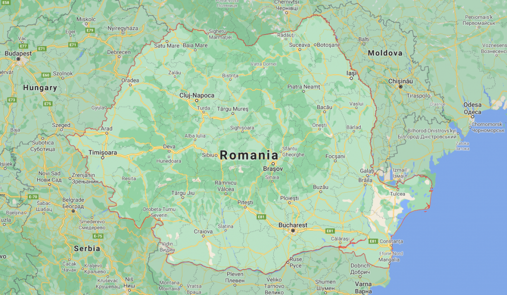 harta romania – Obiective turistice de văzut și vizitat