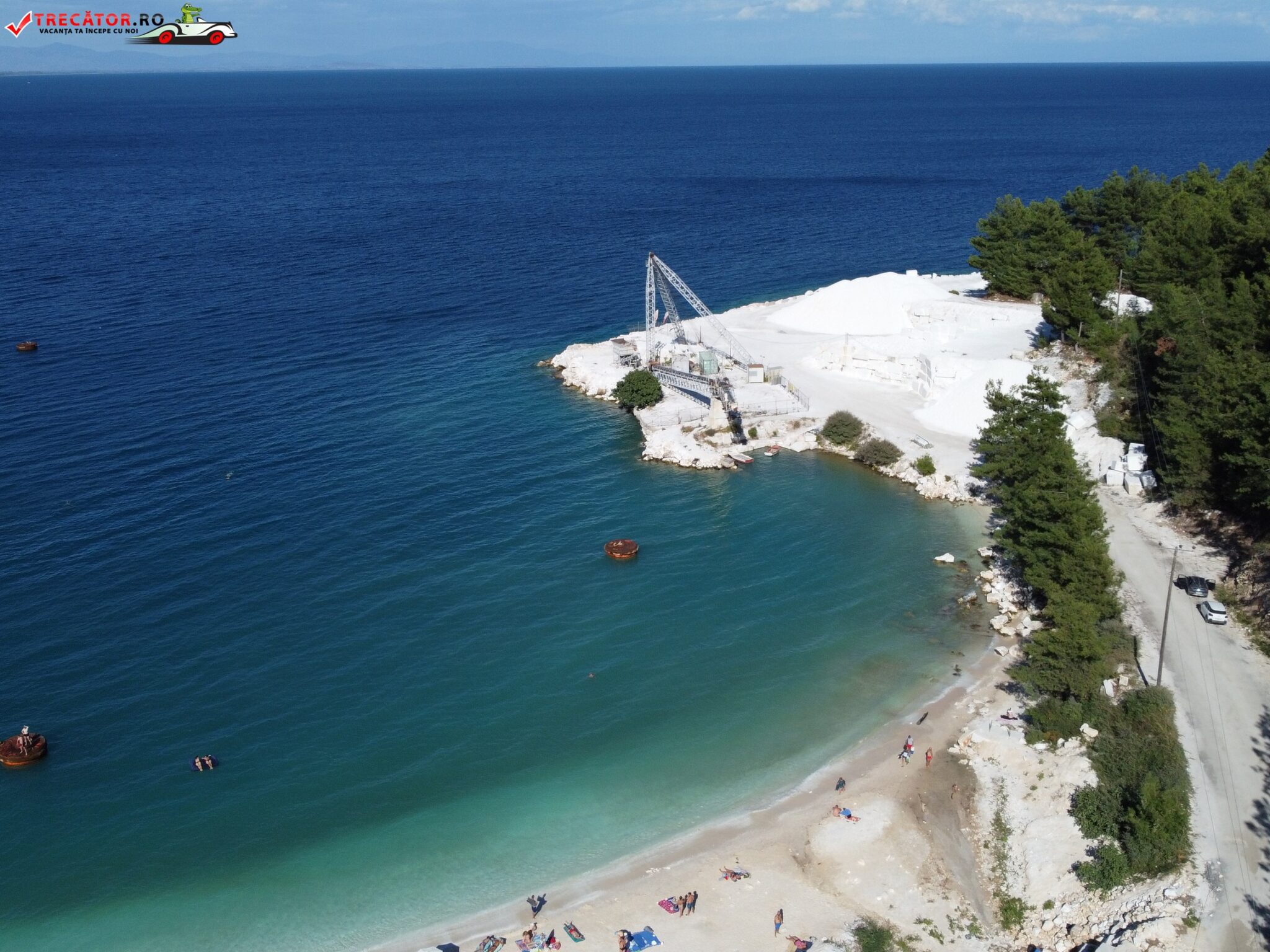 Plaja de marmură, Thassos – Obiective turistice de văzut și vizitat